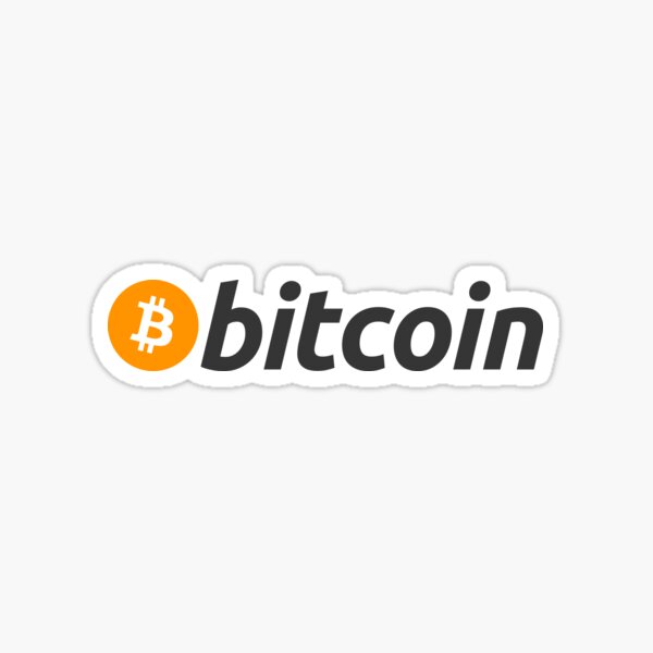 "Bitcoin (BTC) Original logo" Sticker for Sale by boxzuk | Redbubble