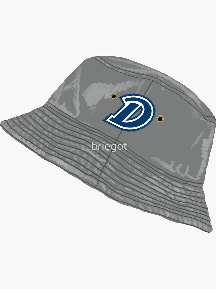 "Drake University bucket hat" Sticker by briegot | Redbubble