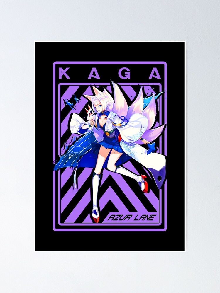 Azur Lane Kaga Poster For Sale By Unchmunch Redbubble