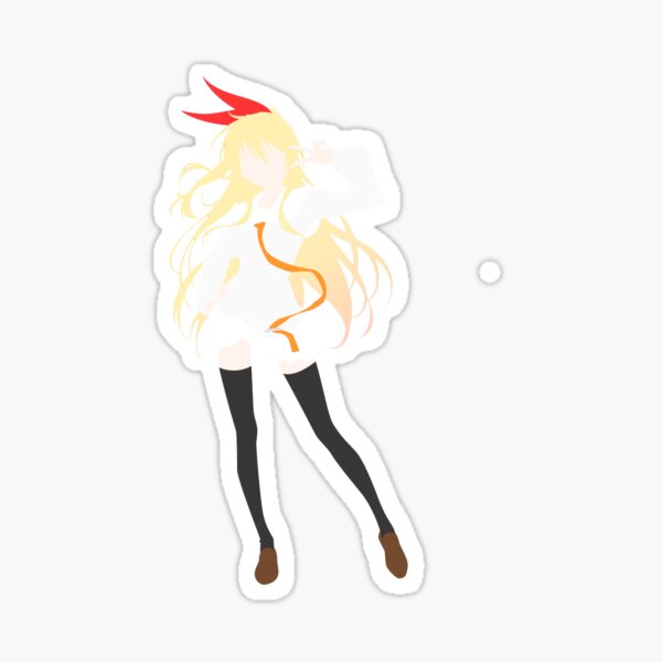 "Chitoge Kirisaki(Chitoge Ichijō ) (anime girl)" Sticker by Clienter ...