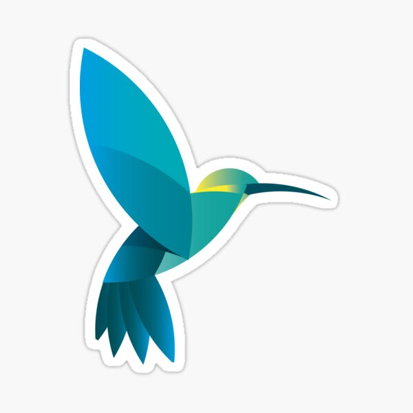 "Colibri" Sticker for Sale by dmitrysytnikov | Redbubble