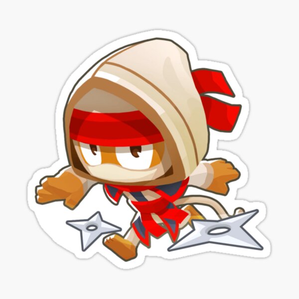 " Monkey Bloons Td 6" Sticker by tredingin | Redbubble