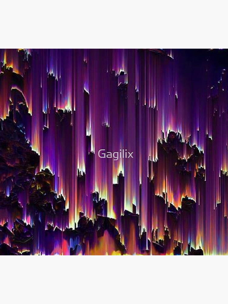 "Meteor shower" Sticker by Gagilix | Redbubble