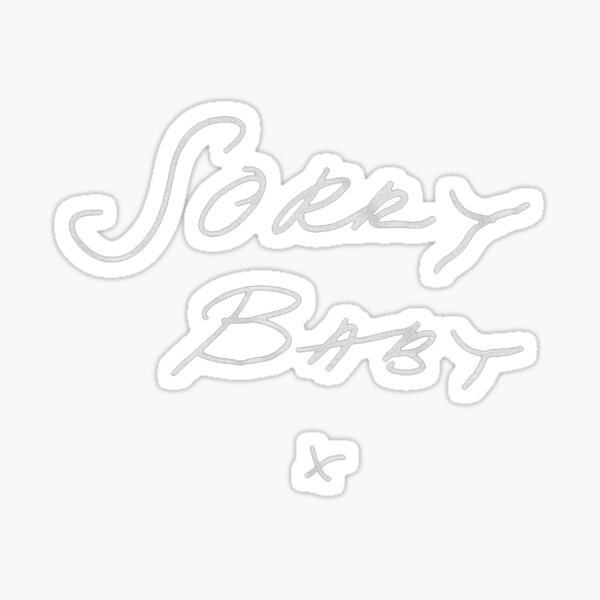 "Sorry Baby x Killing Eve" Sticker by shopGUI-SPA | Redbubble