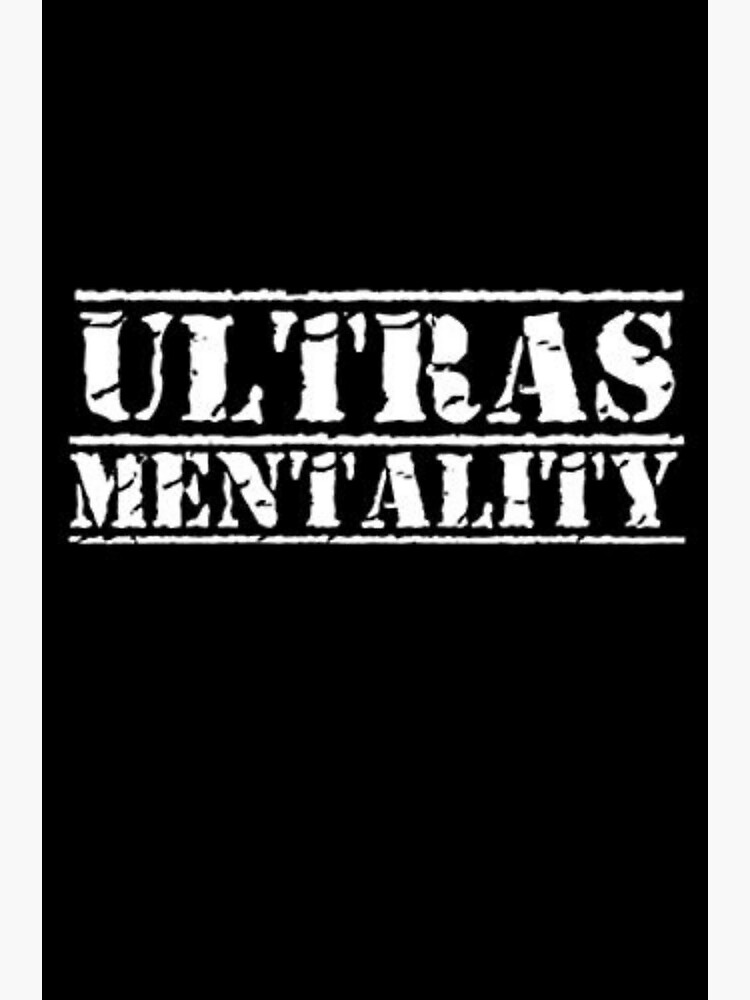 "ULTRAS MENTALITY" Sticker by ultras94mostar | Redbubble