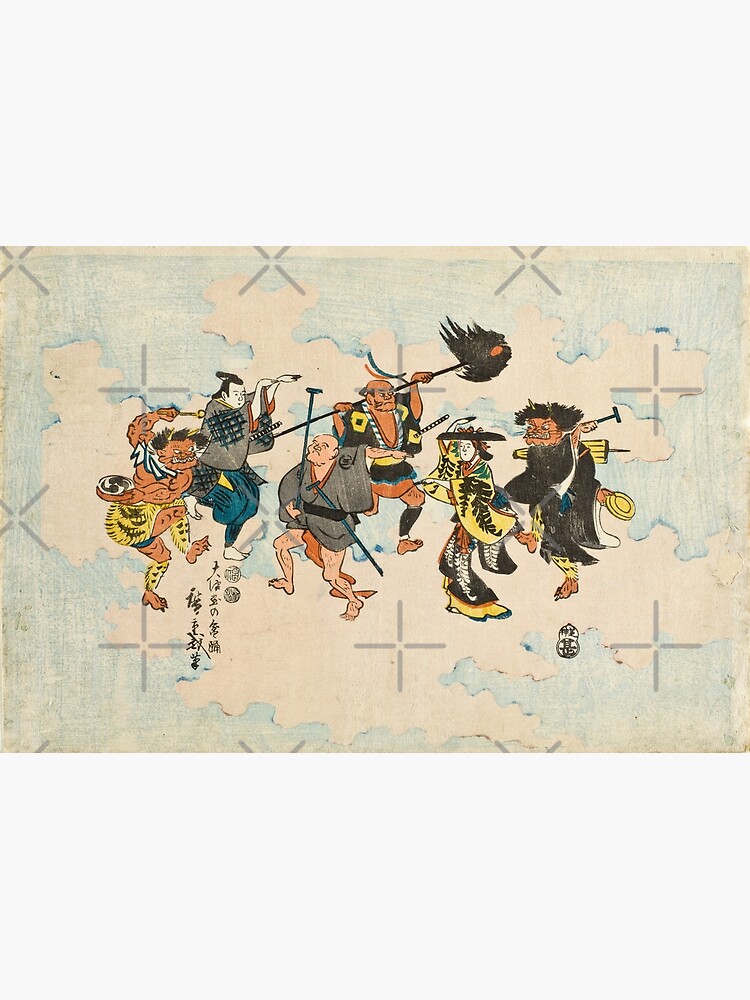 "Funny Dancing Japanese Characters" Poster for Sale by JustCoolShop ...