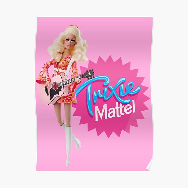 Póster «Trixie Mattel - Cara de muñeca» de allt-allshade | Redbubble