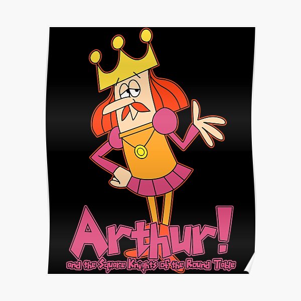 "Arthur!" Poster for Sale by Nizamo | Redbubble
