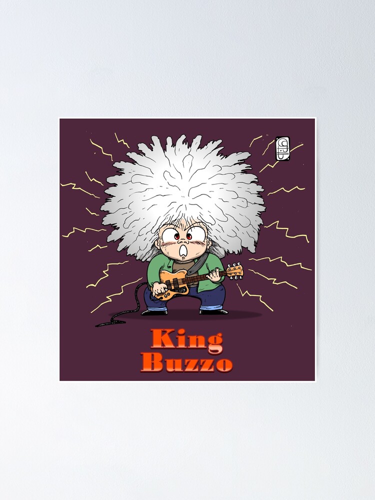 "King buzzo on guitar" Poster for Sale by candleman-dream | Redbubble