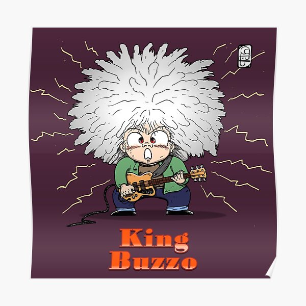 "King buzzo on guitar" Poster for Sale by candleman-dream | Redbubble