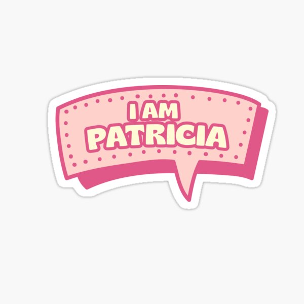 "I am Patricia, Patricia Calligraphy, Gift for Patricia, Custom Gift ...