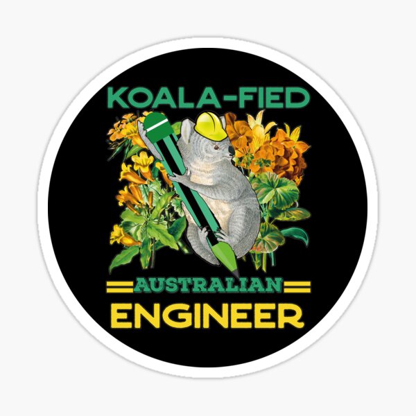 "Koalafied Australian Engineer funny design | Koalafied Teacher ...