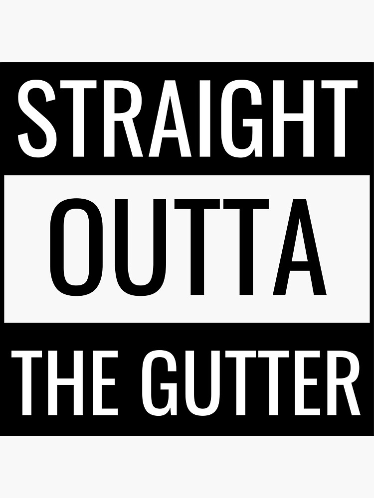 "Straight" Sticker by NirvanaMind | Redbubble