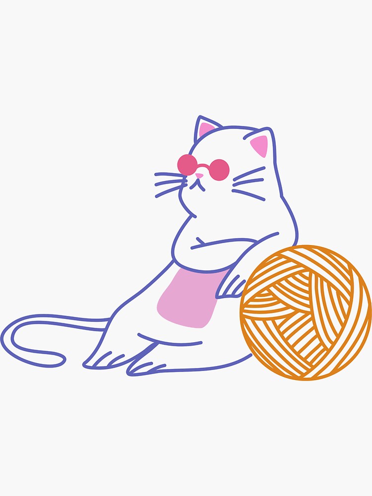 "I AM GOOD KITTY" Sticker by Royal-Azshop | Redbubble