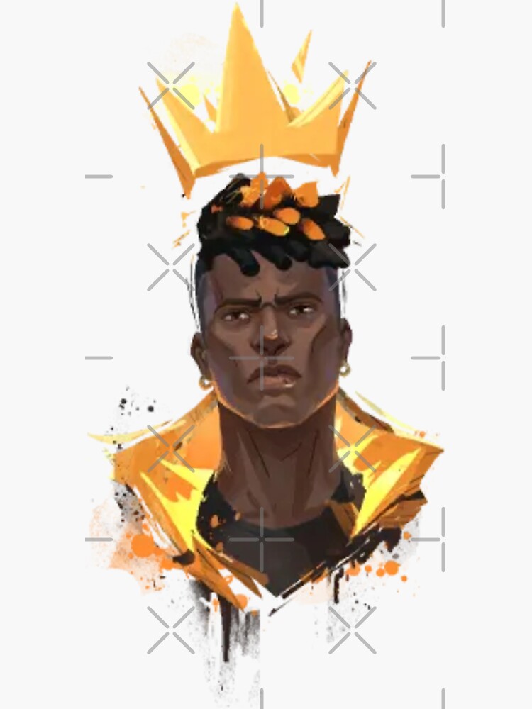 "Claim the crown" Sticker for Sale by devinyasas | Redbubble