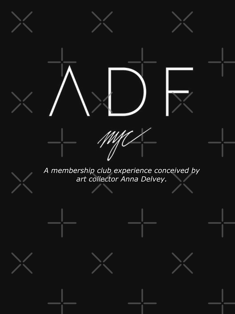 "ADF Anna Delvey Foundation" T-shirt for Sale by cheweboy | Redbubble ...