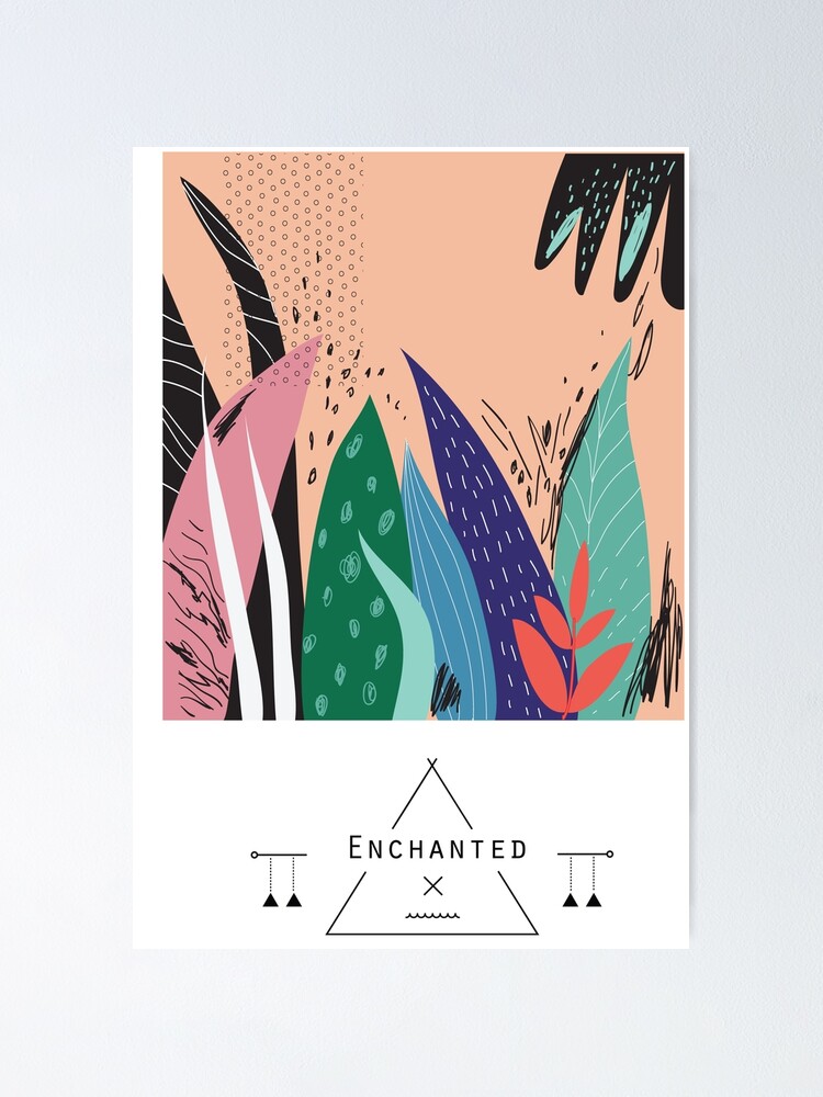 "The Enchanted Forest" Poster by Shiruba | Redbubble