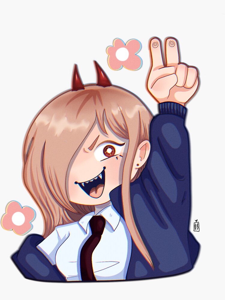 "Power" Sticker for Sale by Drewdrawsinc | Redbubble