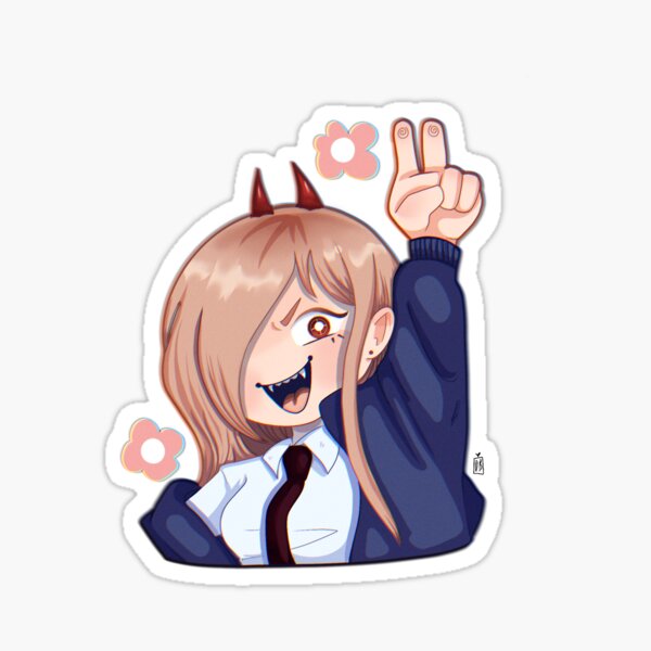 "Power" Sticker for Sale by Drewdrawsinc | Redbubble