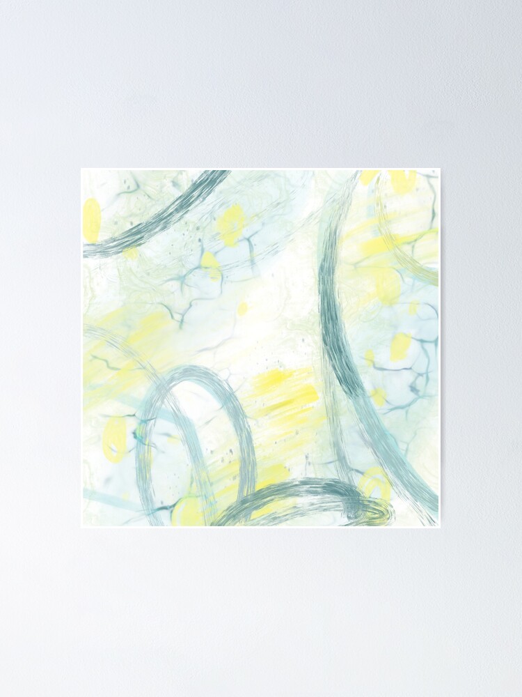 "Nature Inspired Abstract Art" Poster for Sale by chayse-holden | Redbubble