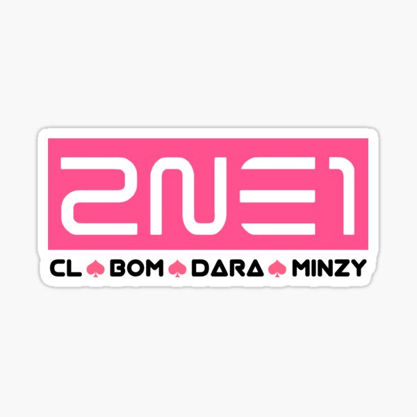 "2ne1" Sticker for Sale by kpopmusicn1 | Redbubble