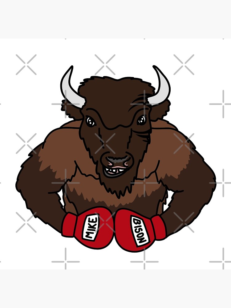 "mike bison" Poster for Sale by MamonFlavor | Redbubble