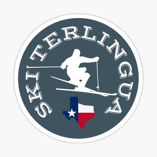 "Ski Terlingua - The Best Skiing in Texas" Sticker for Sale by dome5150 ...