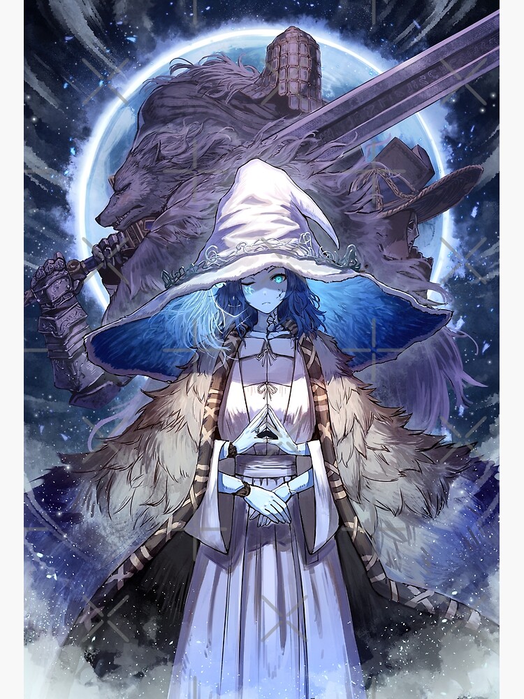 "Ranni the Witch and Blaidd the Half Wolf" Poster by Kiske-Design ...