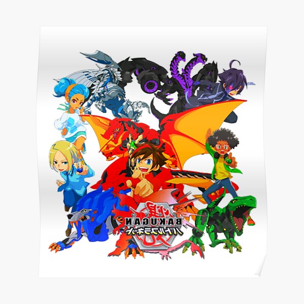 " Bakugan" Poster for Sale by realchompion | Redbubble
