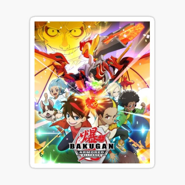 " Bakugan" Sticker by realchompion | Redbubble