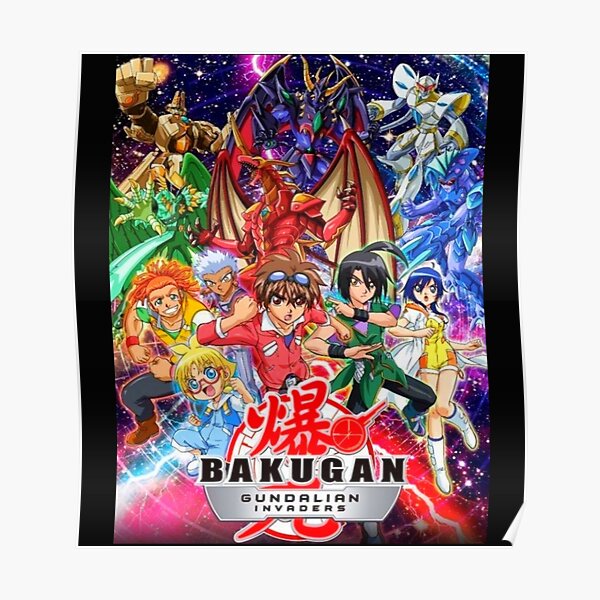 "Bakugan" Poster for Sale by realchompion | Redbubble