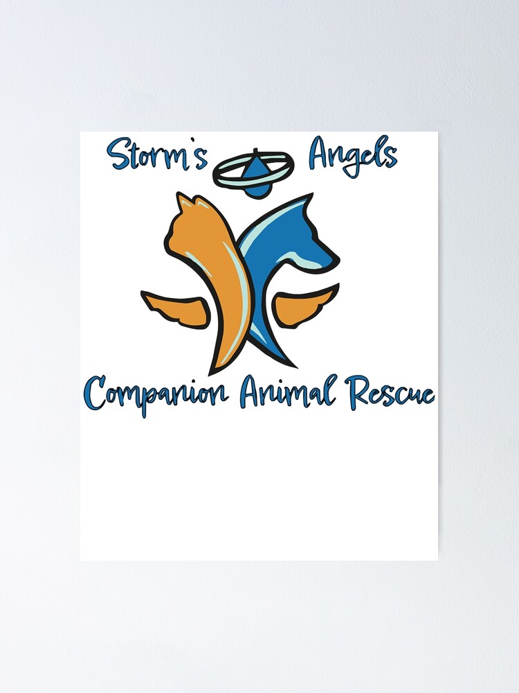 "Storm’s Angels Rescue Color Logo " Poster by khyngman | Redbubble