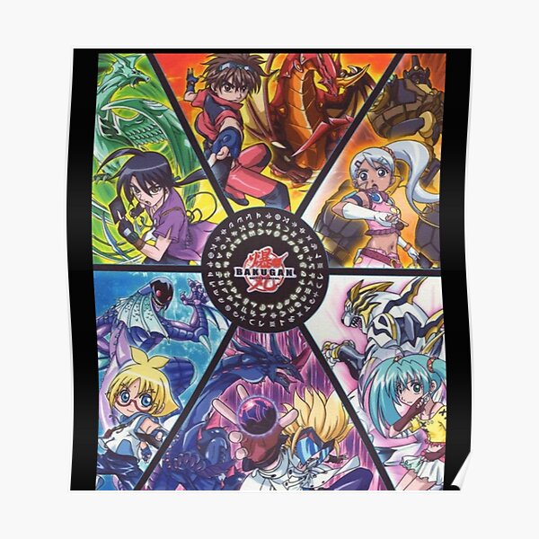 " Bakugan" Poster for Sale by realchompion | Redbubble