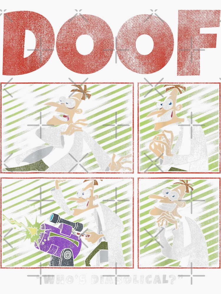 "DOOF Box Up" Sticker for Sale by JenniferBuehler | Redbubble