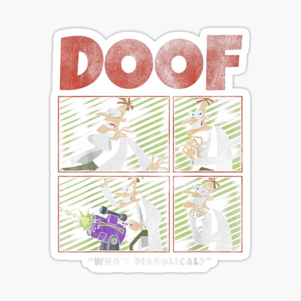 "DOOF Box Up" Sticker for Sale by JenniferBuehler | Redbubble