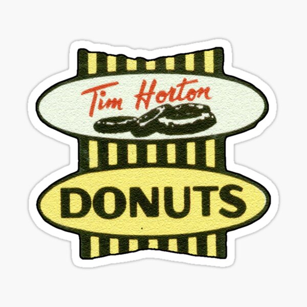 "Tim Hortons." Sticker for Sale by KadenWeissnat | Redbubble