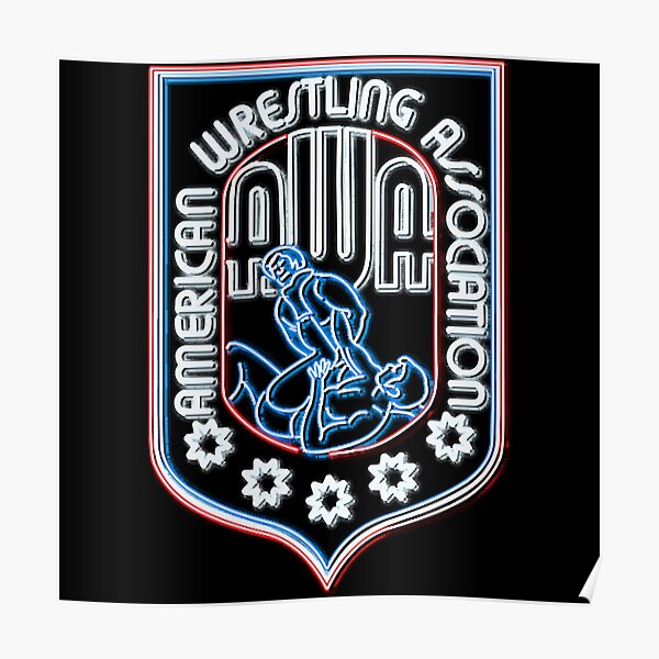 "AWA " Poster for Sale by Braxton3t | Redbubble