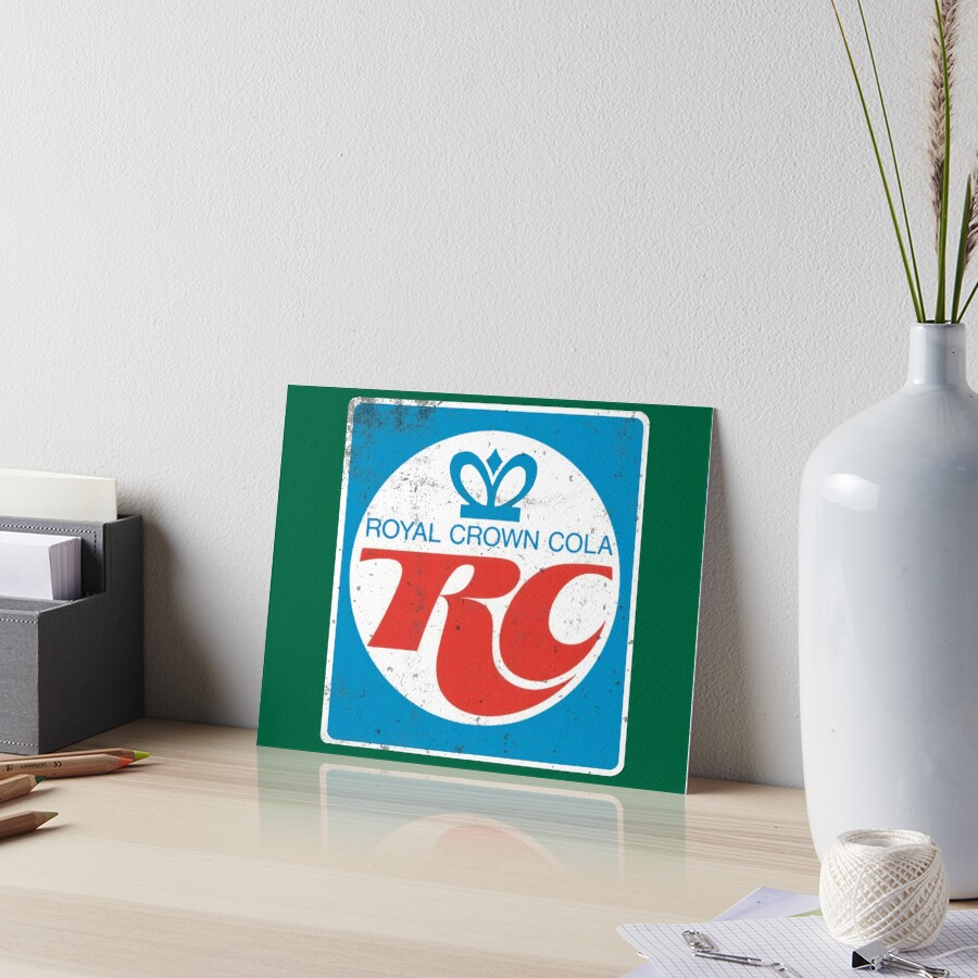Lámina rígida «Rc Cola 80s Throwback Classic, gráfico de cultura pop ...