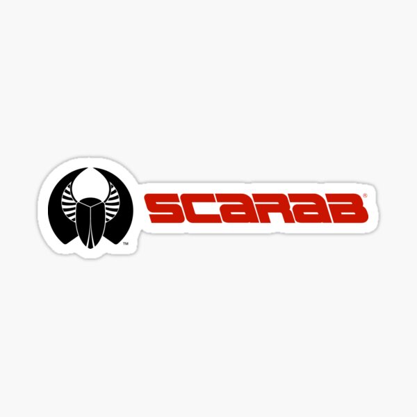 "Scarab Jet Boats" Sticker by Wallshopp | Redbubble