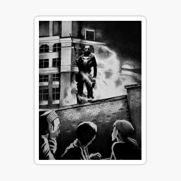 "Poster Frank Castle Call Me" Sticker for Sale by EstevanCunha93 ...