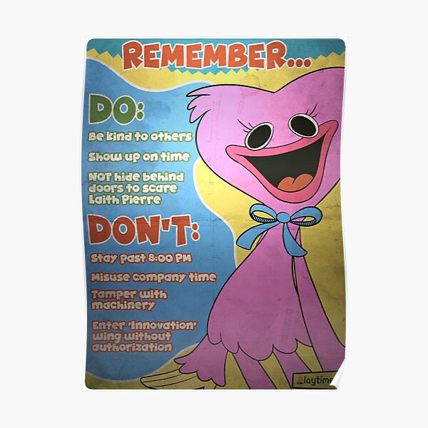 "Kissy Missy" Poster for Sale by charleswerner | Redbubble