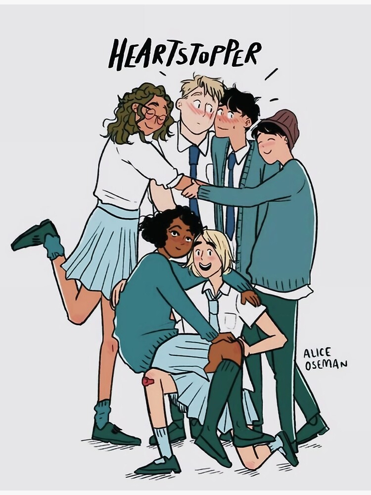 "Heartstopper art" Poster for Sale by bethbrown425 | Redbubble
