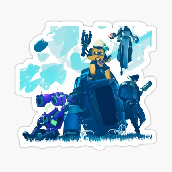 "Risk Of Rain 2, Ror 2, Ror, Rain, Risk, Game, Huntress " Sticker for ...