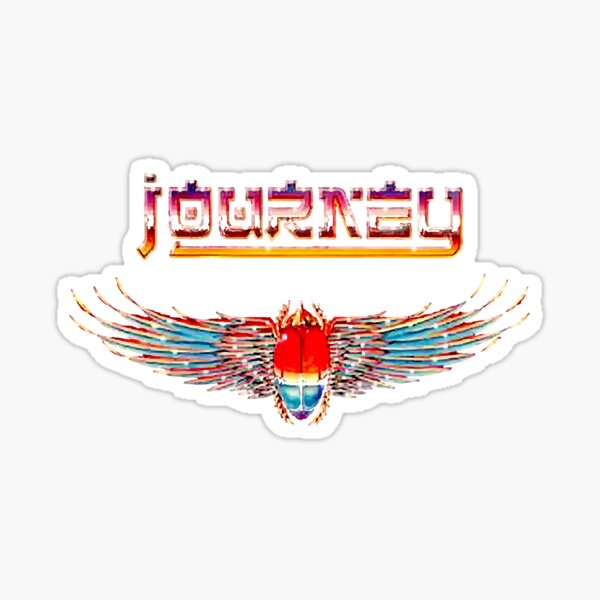 "The frontiers > journey > trending journey band" Sticker by ...
