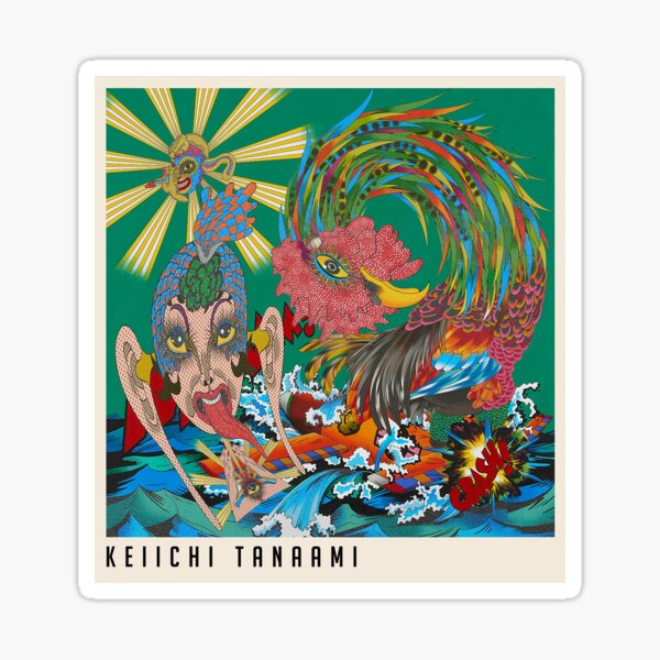 "Keiichi Tanaami " Sticker by dolkenmarcel | Redbubble