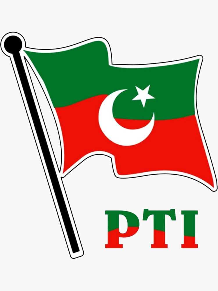 "Pakistan Pti Party Flag " Sticker for Sale by PatriciaKier111 | Redbubble