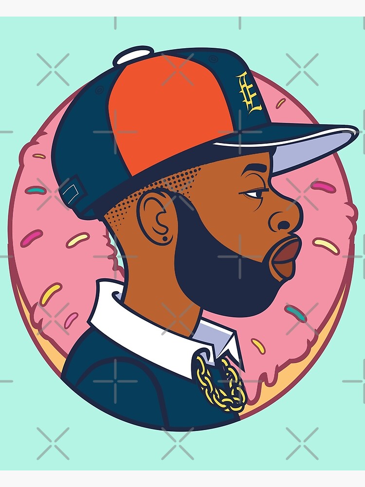 "J DILLA" Framed Art Print for Sale by PAINT8 | Redbubble