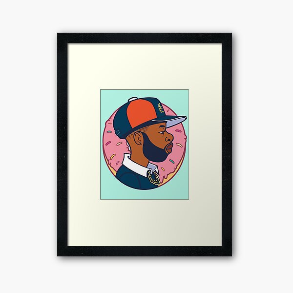 "J DILLA" Framed Art Print for Sale by PAINT8 | Redbubble