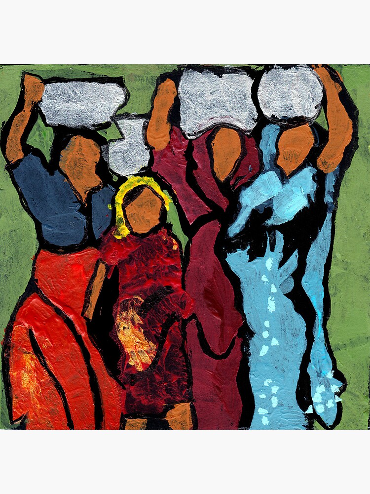 "Marie Packer "Women at the Well" Australia" Art Print for Sale by ...