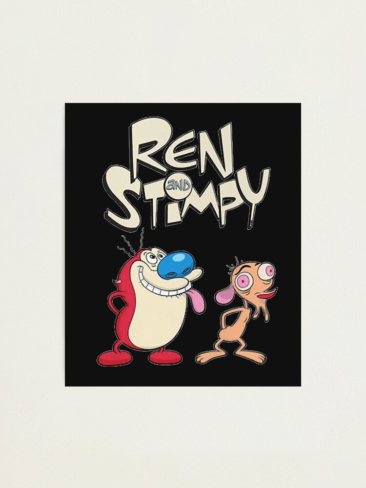"Ren and stimpy ren and stimpy funny poster" Photographic Print by ...